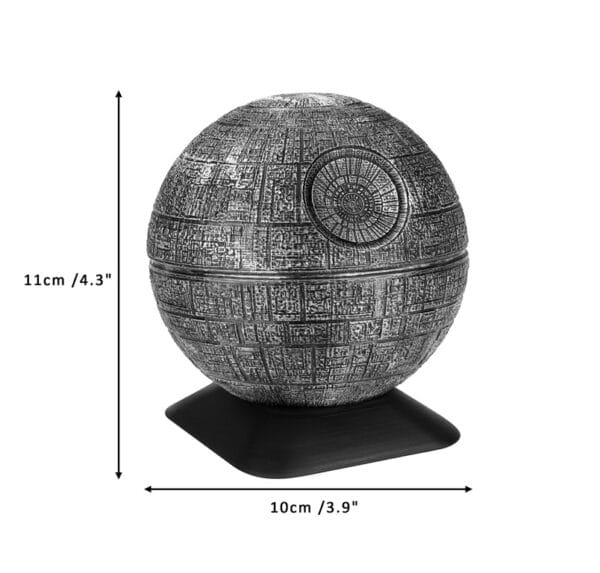 Death Star keepsake urn, mini urn for part of ashes