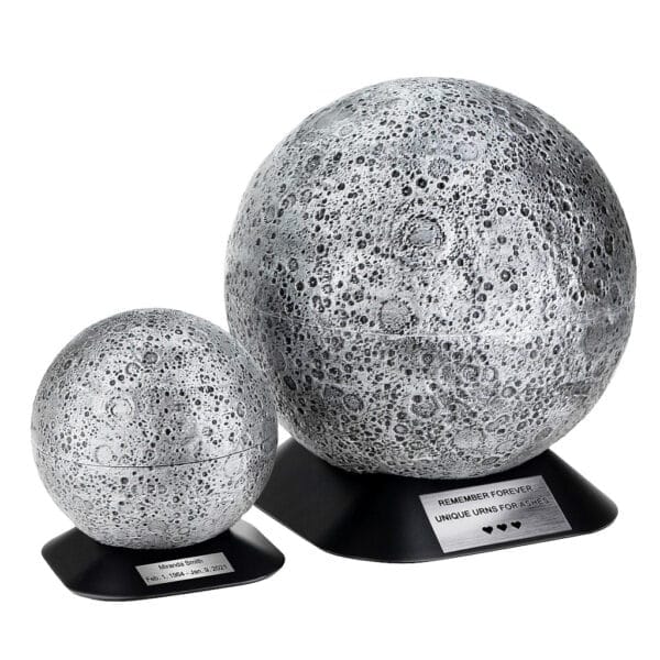 Death Star keepsake urn, mini urn for part of ashes